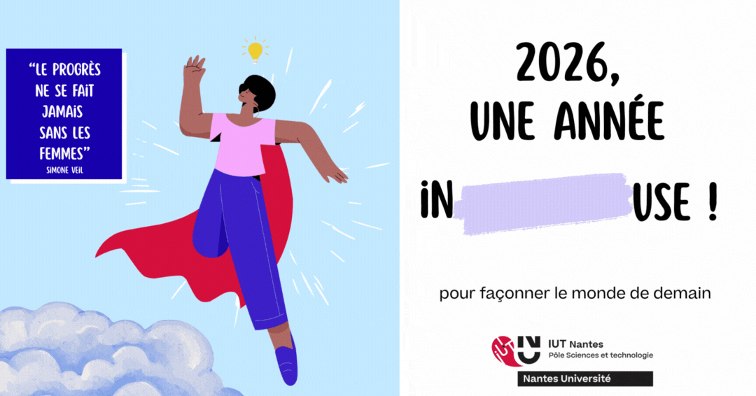 2026, une année inGÉNIEuse avec l'IUT de Nantes ! - IUT Nantes